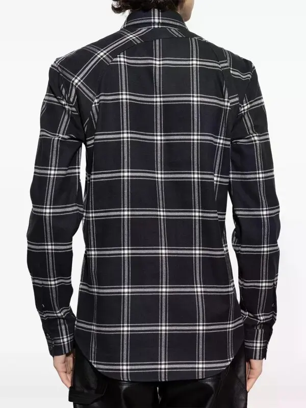 Alexander McQueen Plaid Harness Shirt