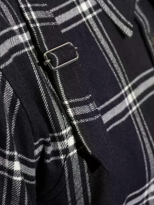 Alexander McQueen Plaid Harness Shirt