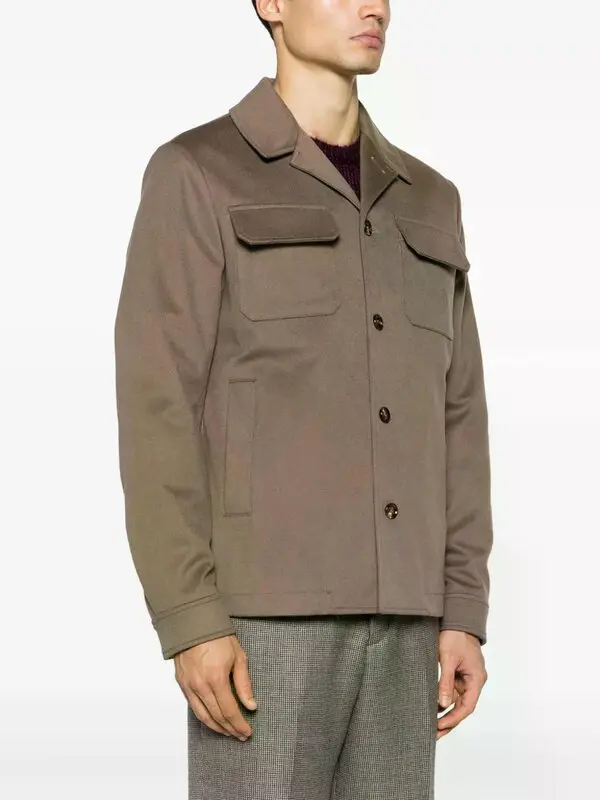 KIRED Patch-pocket Wool Jacket