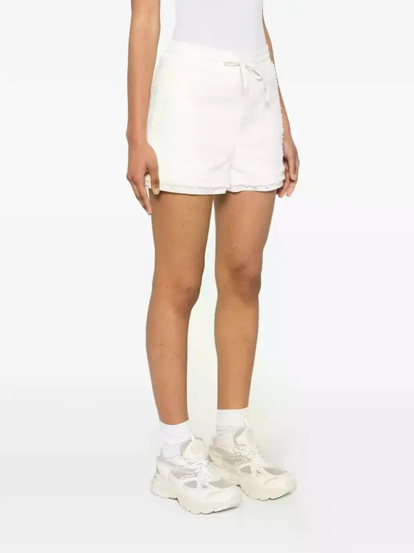 Moncler Logo-patch Tweed Shorts