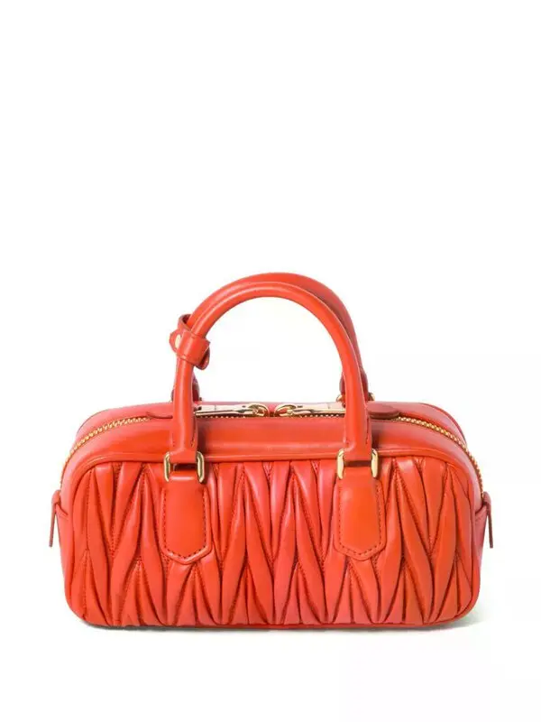 Miu Miu Arcadie Matelassé Leather Bag