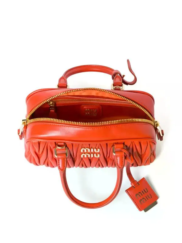 Miu Miu Arcadie Matelassé Leather Bag