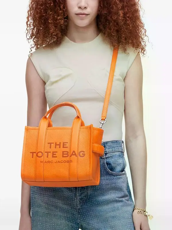 Marc Jacobs The Small Leather Tote - Orange