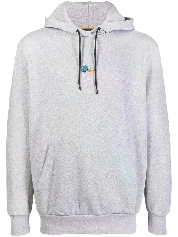 Paul Smith Paint-splatter Logo-print Hoodie