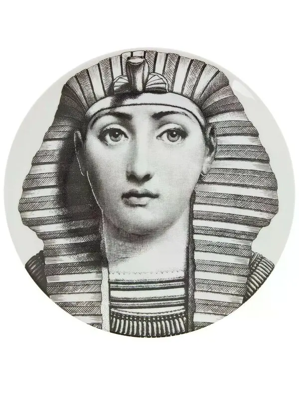 FORNASETTI Plate - Grey