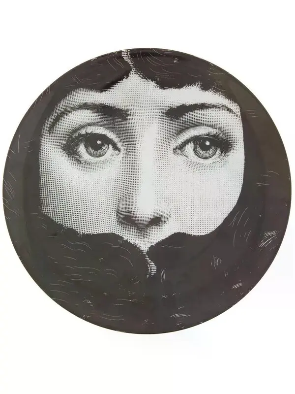 FORNASETTI Plate - Grey