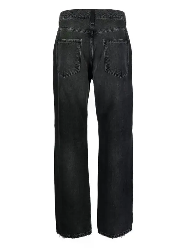 AMISH SUPPLIES Washed Straight-leg Jeans
