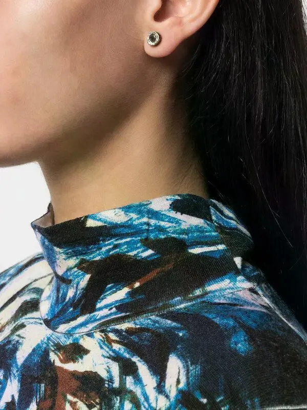 PARTS OF FOUR Tiny Diamond Stud Earring