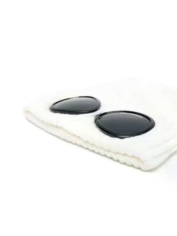 C.P. COMPANY Lens-detail Wool Beanie