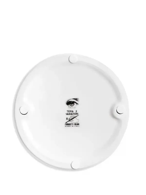 FORNASETTI Eyepatch-print Ashtray