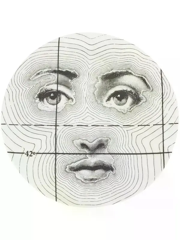 FORNASETTI Contour Face Plate - Black