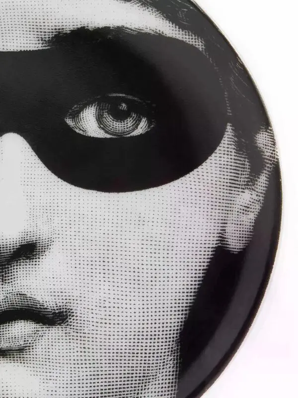 FORNASETTI Bandit Print Coaster