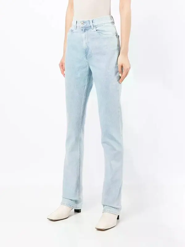 WANDLER Aster High-rise Straight Leg Jeans