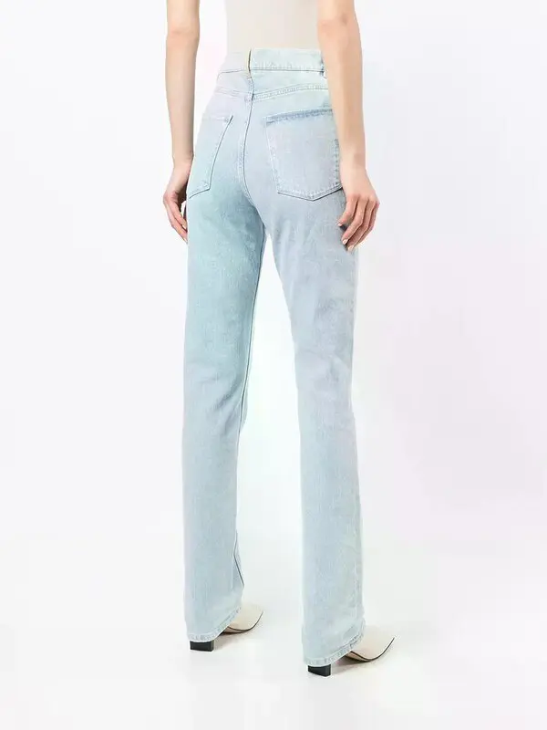WANDLER Aster High-rise Straight Leg Jeans
