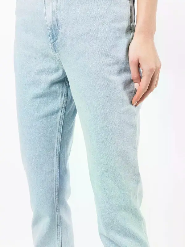 WANDLER Aster High-rise Straight Leg Jeans