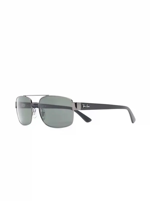 Ray-ban Rectangle-frame Sunglasses - Black