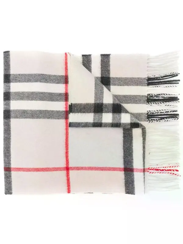 Burberry The Classic Check Cashmere Scarf - Neutrals