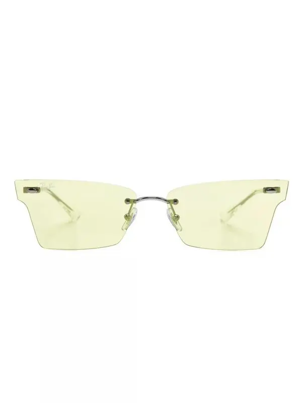 Ray-ban Rimless Sunglasses - Silver