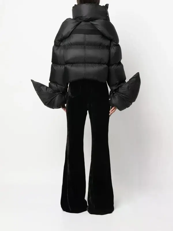 Rick Owens Babel Mountain Duvet Cropped Jacket