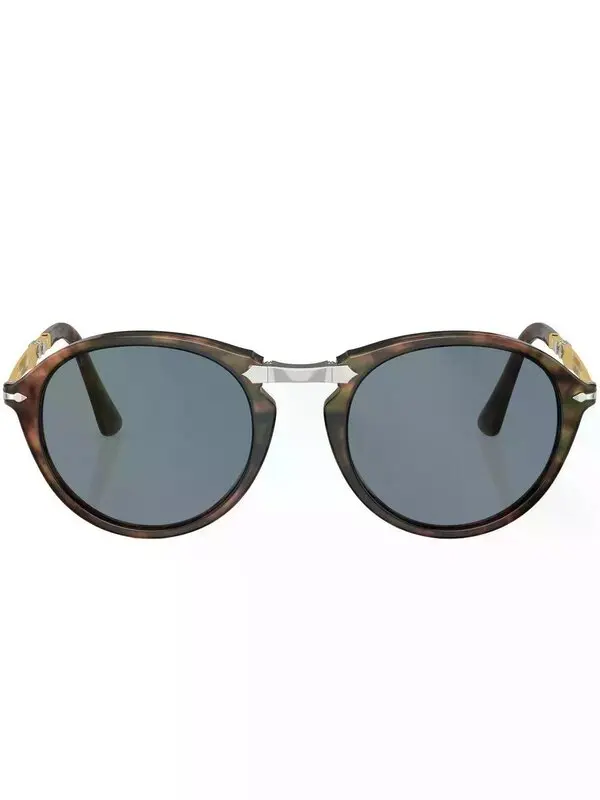 Persol Round-frame Sunglasses - Green