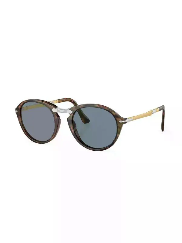 Persol Round-frame Sunglasses - Green