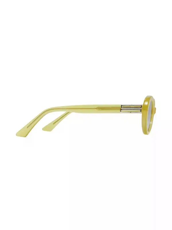 GENTLE MONSTER Transparent Oval Sunglasses
