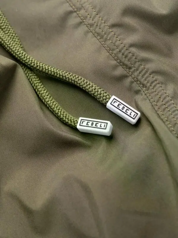 Fedeli Logo-patch Swim Shorts