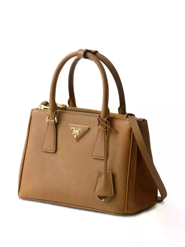 Prada Small Galleria Tote - Brown