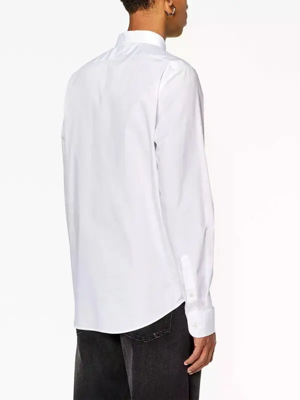 DIESEL® S-benny-cl Logo-embroidered Shirt