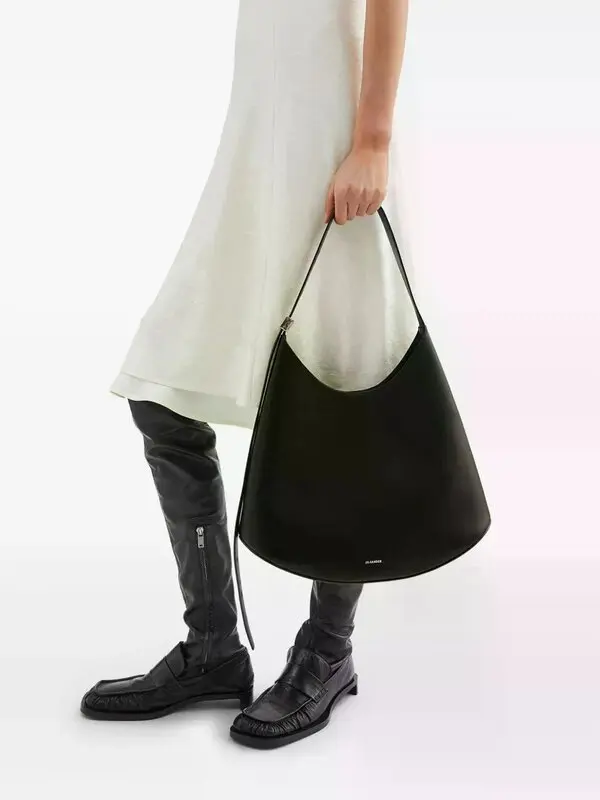 JIL SANDER Eldorado Shoulder Bag - Black