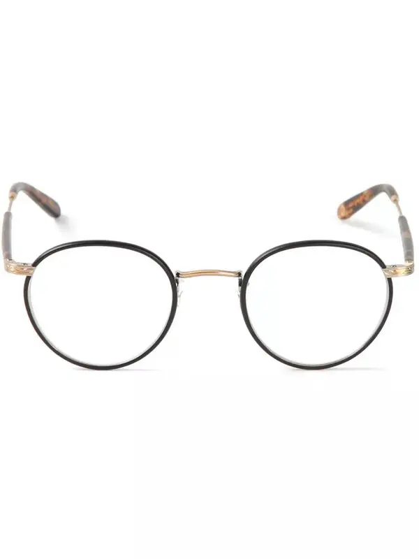Garrett Leight Wilson Round Frame Eyeglasses - Brown