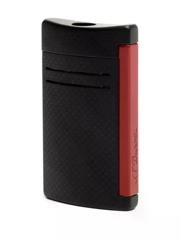 S.t. Dupont Engraved-logo Polka Dot Lighter