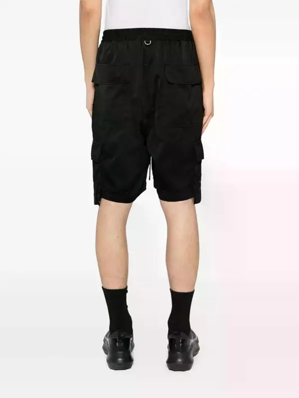 MASTERMIND WORLD Cargo Shorts With Skull Motif - Black