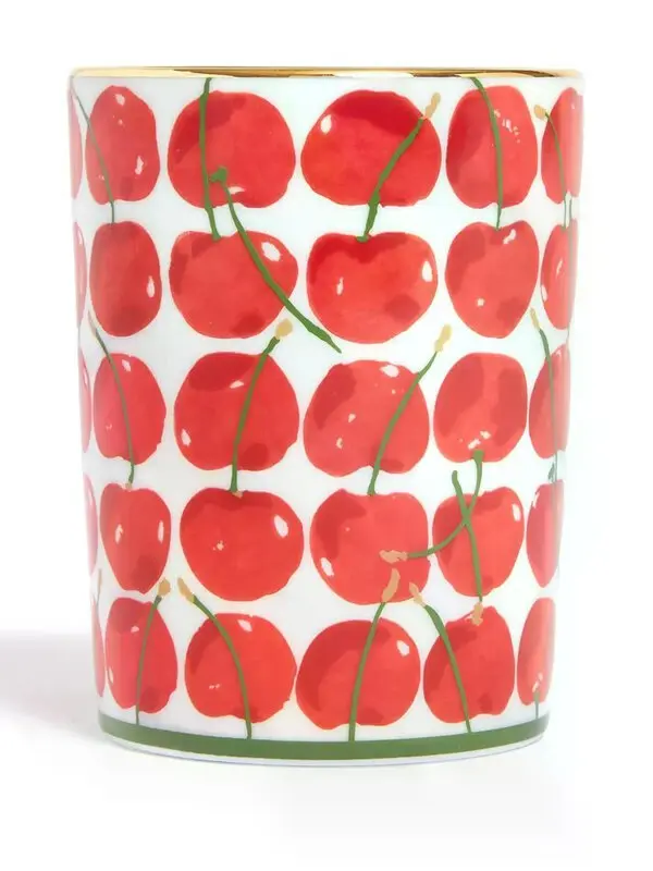 La DoubleJ Cherry-print Cup