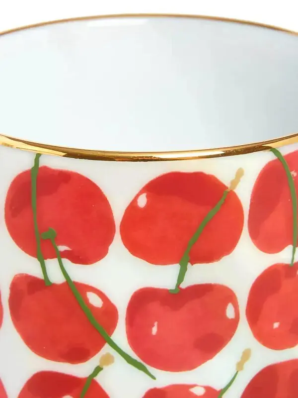 La DoubleJ Cherry-print Cup