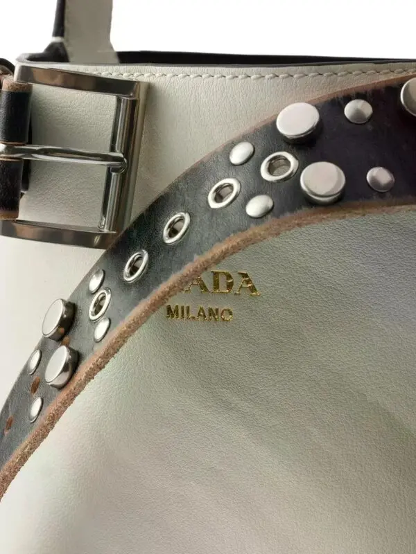 Prada Buckle Bucket Bag