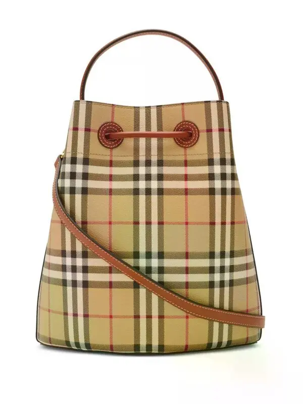Burberry Tb Leather Bucket Bag