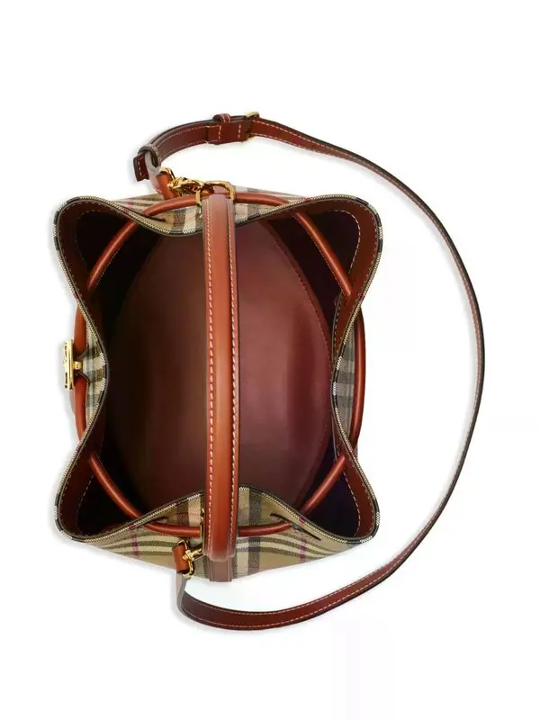 Burberry Tb Leather Bucket Bag