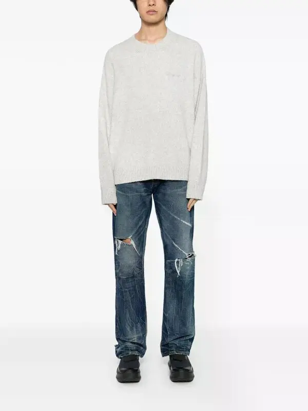 REPRESENT Marled-knit Jumper