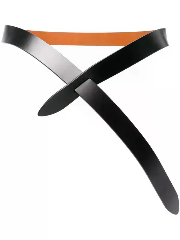 Isabel Marant Étoile Leather Knot Belt - Black
