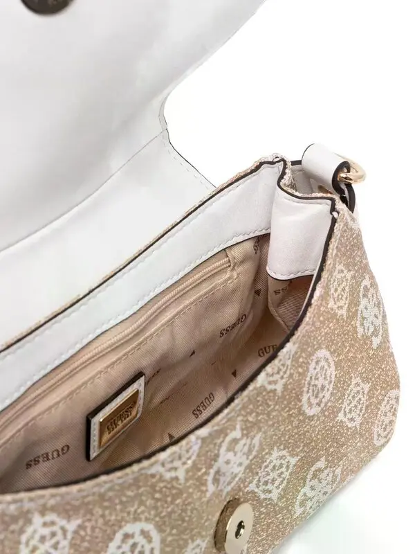 Guess Beyza Monogram-print Shoulder Bag