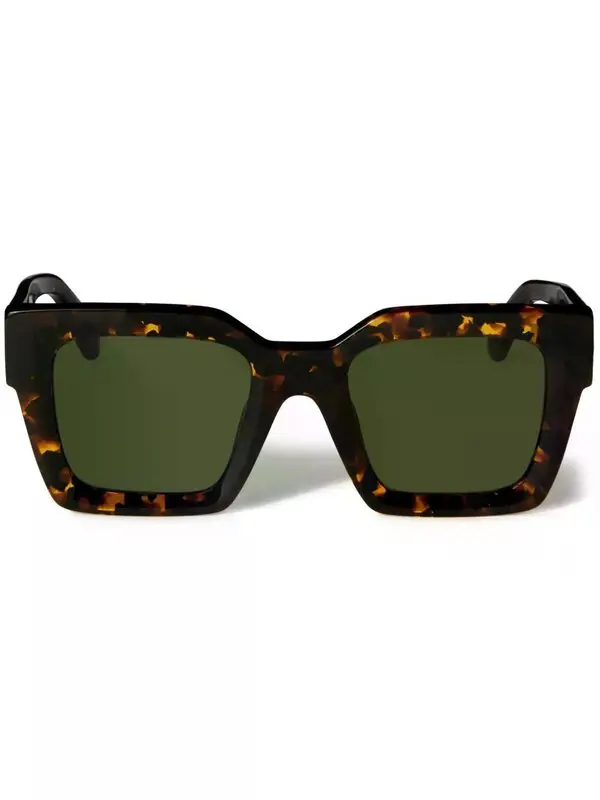 Off-White Jackson Tortoiseshell-effect Sunglasses - Brown