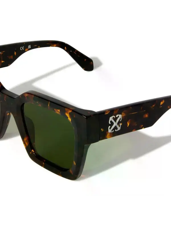 Off-White Jackson Tortoiseshell-effect Sunglasses