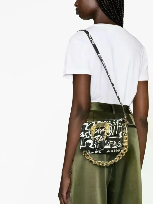 Versace Graffiti-print Crossbody Bag
