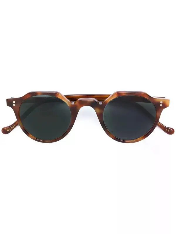 LESCA Heri Sunglasses - Brown