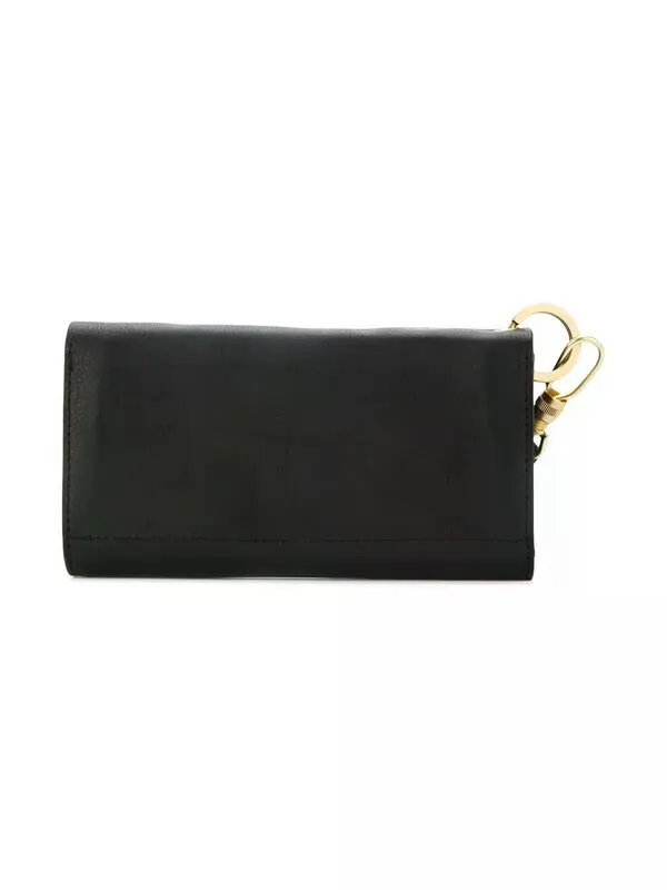 AS2OV Oiled Shrink Long Wallet - Black