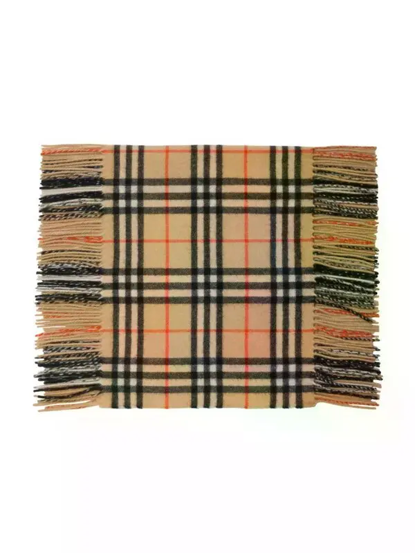 Burberry Happy Fringe Scarf - Neutrals