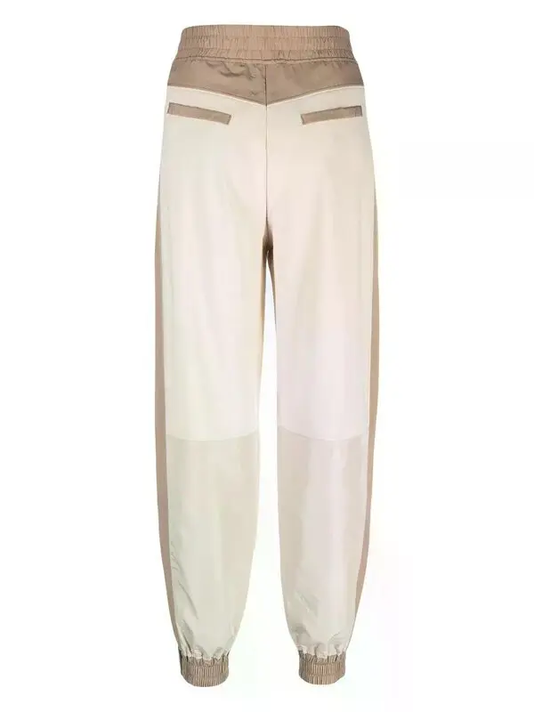 Eleventy Paneled Jersey-knit Trousers