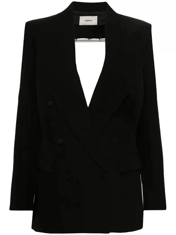 Coperni Triangle-detail Cut-out Blazer