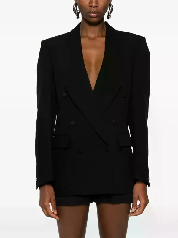 Coperni Triangle-detail Cut-out Blazer
